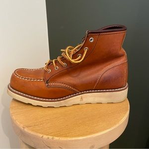 Red Wing Shoes | Shoes | Red Wing 6 Classic Moc In Oro | Poshmark